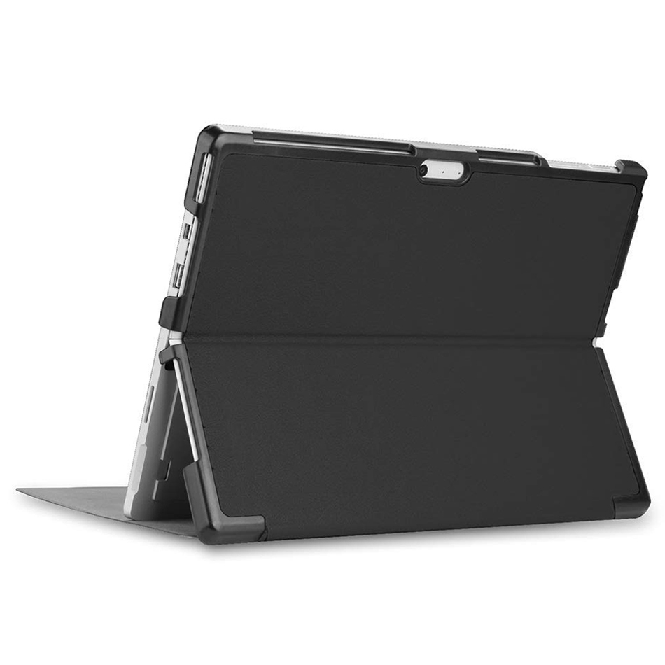 Black Smart Case & Stand for Microsoft Surface Pro 4 / 5 / 6